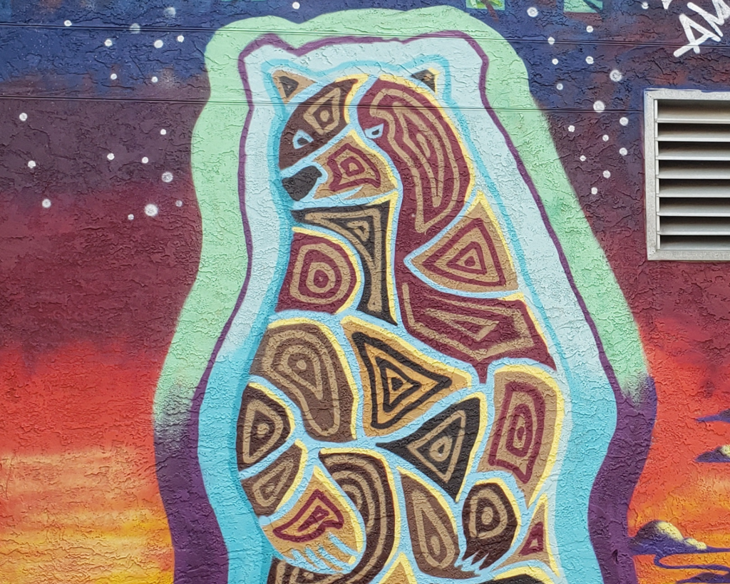 Rado Alley: Bear - Old Strathcona Business Association, Edmonton