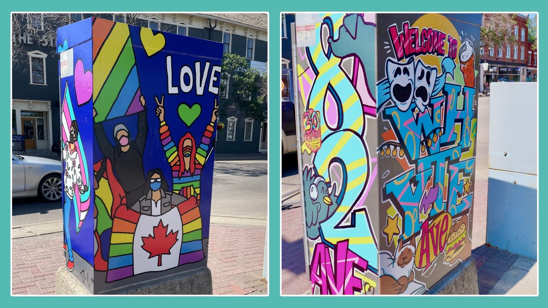 Public Street Art - Old Strathcona Business Association, Edmonton